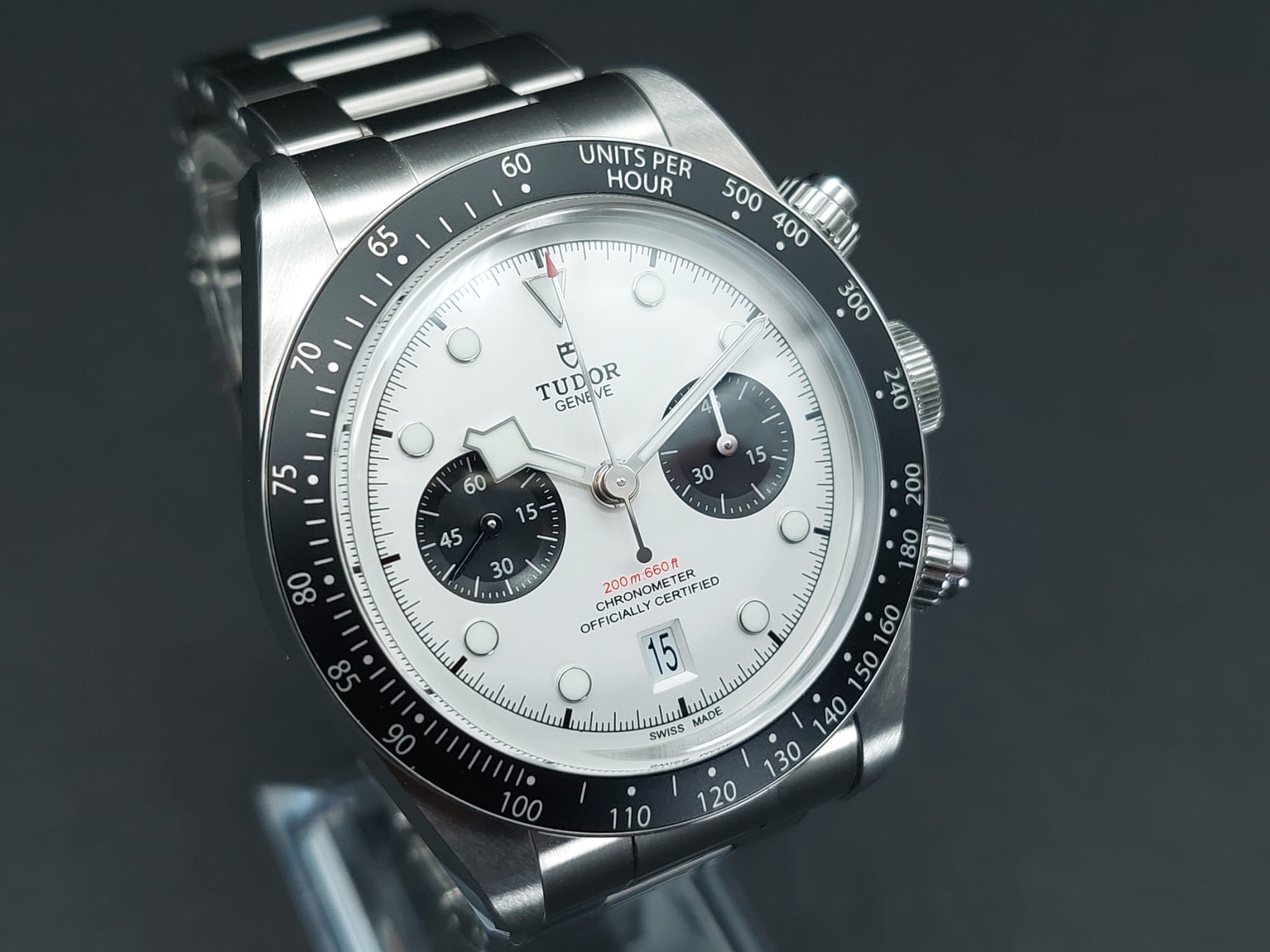 Tudor Black Bay Chrono Ref. 79360N NEW 2022 (Full Set) - timepiecesbelgium